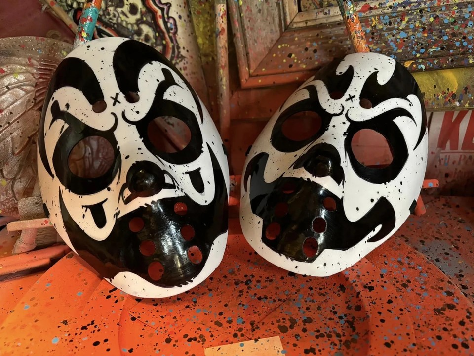 INSANE CLOWN POSSE DAC HOCKEY MASK SET custom juggalo whoop whoop | eBay