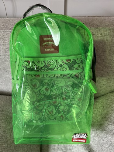 Sprayground x Jolly Rancher "Green Apple Shark Mouth" Backpack - Very ...