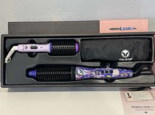 Calista Perfecter Pro Heated Round Brush with GoGo Mini Tool .50” Iris ...
