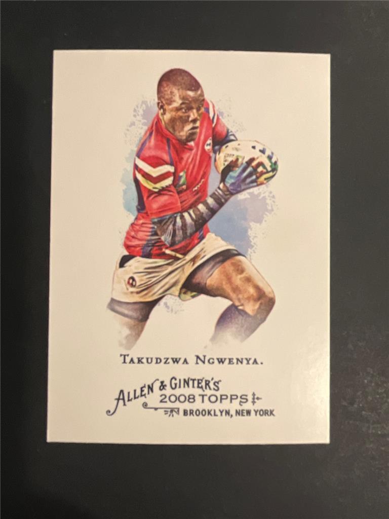 2008 Topps Allen & Ginter #242 Takudzwa Ngwenya Rugby | eBay