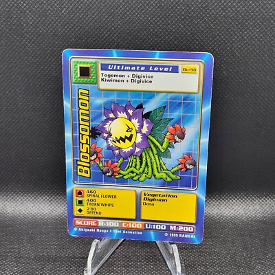 Blossomon Digimon TCG BO-90 1999 Bandai | eBay