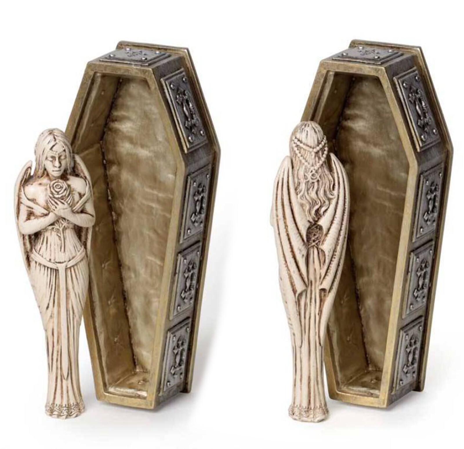 Nosferatu & The Bride Of The Dark Kiss Caskets & Figures Mirrors ...