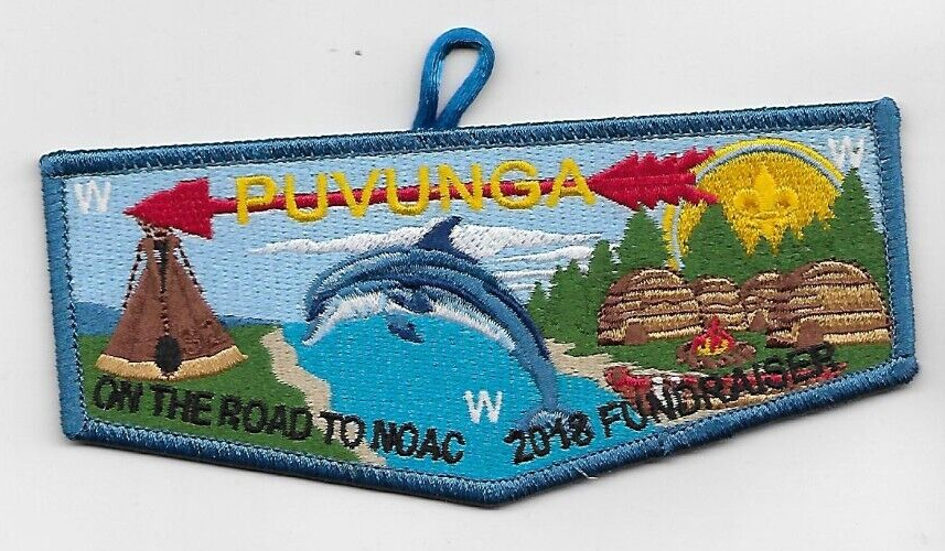 BSA OA LODGE 32 PUVUNGA 2018 NOAC FUNDRAISER FLAP | eBay