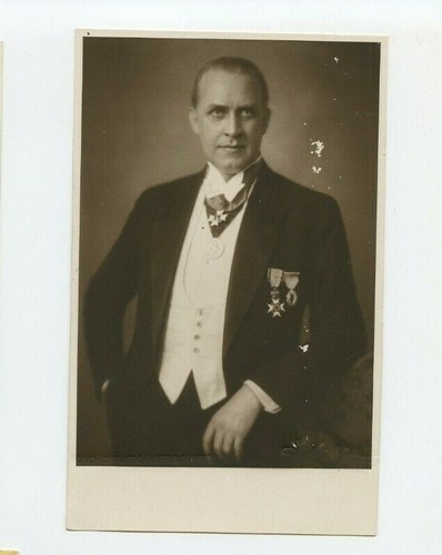 Vintage RPPC by Photographer Franz Xaver Setzer of Elegant Man Musician ...