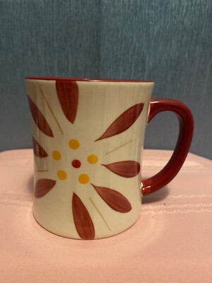 Temptations Old World Vivid Red by Tara 16 oz Large Coffee Mug. | eBay