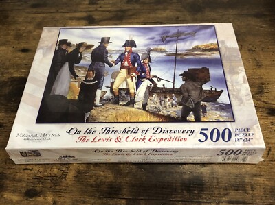 Michael Haynes “On The Threshold Of Discovery” 500 Piece Puzzle 🧩 *Rare ...