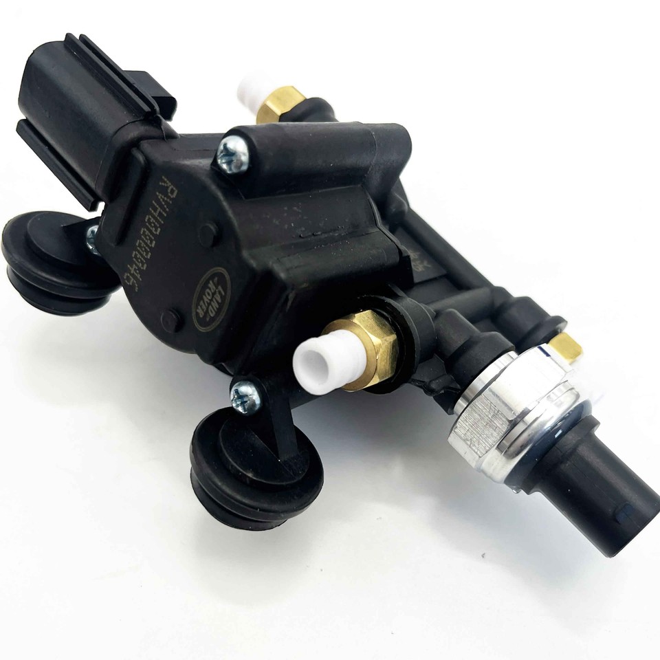 New Pair Air Suspension Solenoid Valve Block For Land Rover LR3 4 Range ...