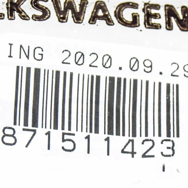 Volkswagen of America 871511423 Bushings - Suspension Stabilizer Bar ...