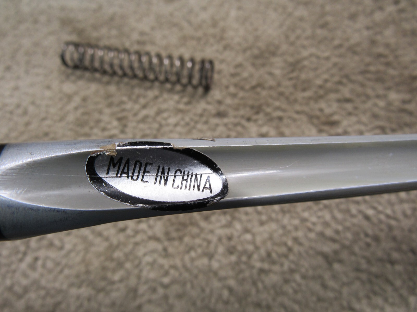 Chinese SKS Bayonet W/ Spring & NO MOUNTING Hardware 15 " OAL Cruciform ...