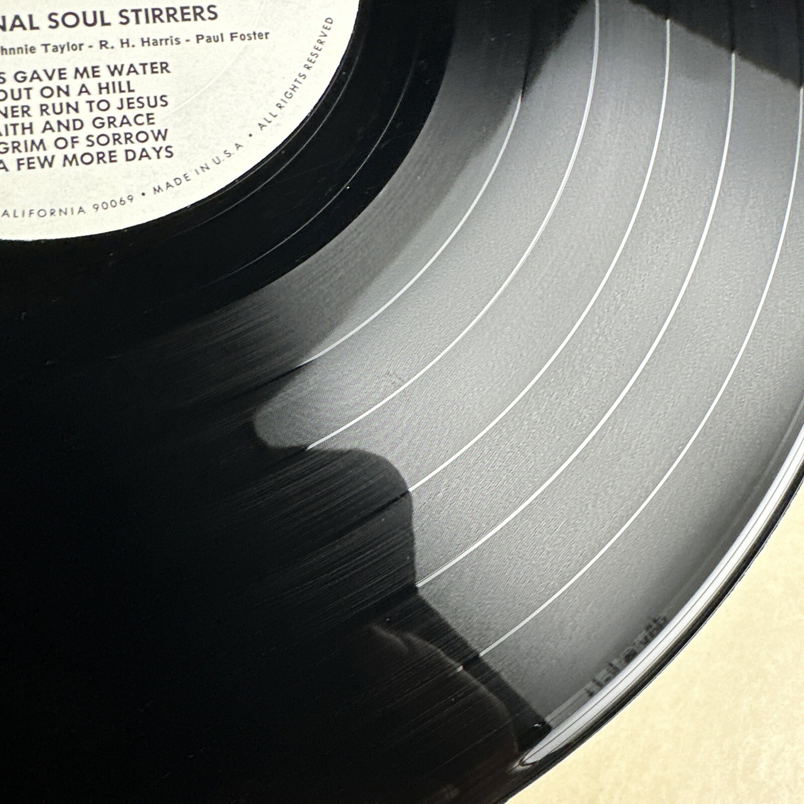 The Original Soul Stirrers Featuring Sam Cooke 1972 SHRINK ! Specialty ...