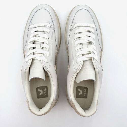 Veja V-12 Leather Sneakers Women's Sizes Extra White Sable XD0202335A ...