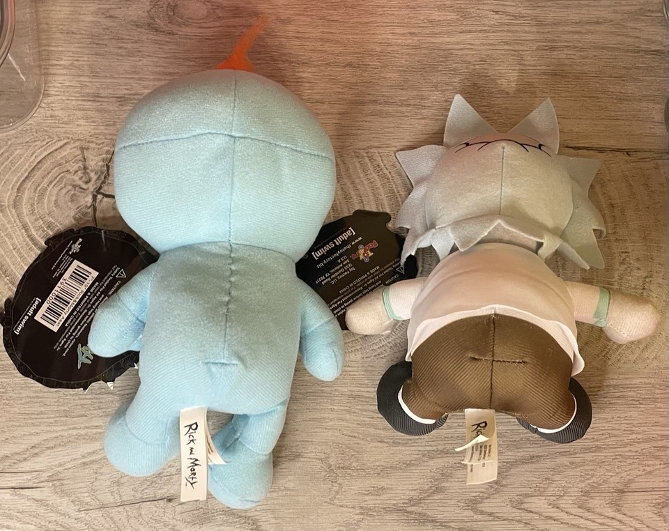Rick Sanchez Mr Meeseeks 7” Plush Rick and Morty - Toy Factory Adult ...