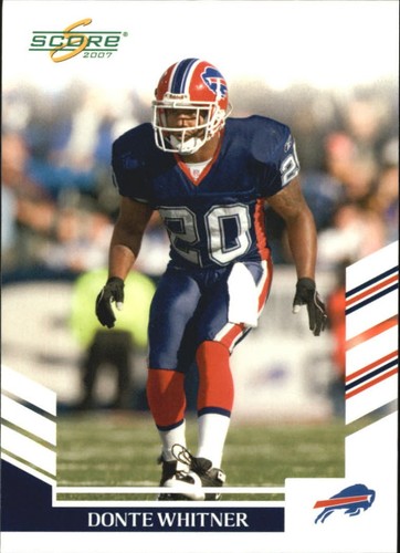 2007 Score Glossy #143 Donte Whitner - FB | eBay