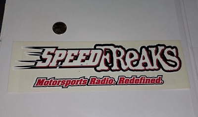 MOTORSPORTS RADIO STATION Sticker / Decal RACING ORIGINAL OLD STOCK | eBay