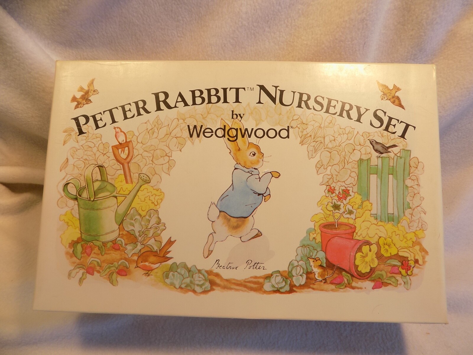 Vintage Peter Rabbit Nursery 3 Piece Set by Wedgewood Beatrice Potter ...