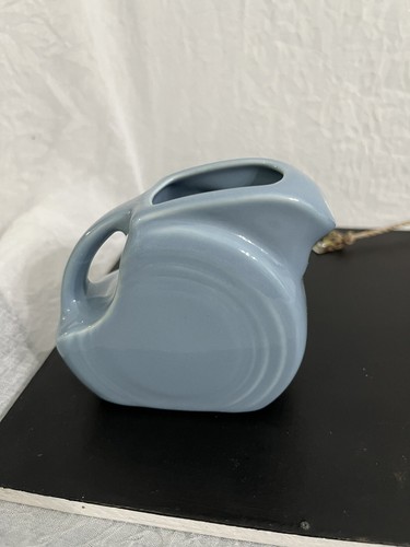FiestaWare Mini Disc Pitcher Periwinkle Blue Sm Creamer 4” Homer ...
