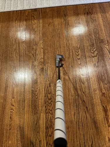 Lab Golf Mezz MAX Platinum Broomstick 46" 77* Lie Putter Accra Black ...