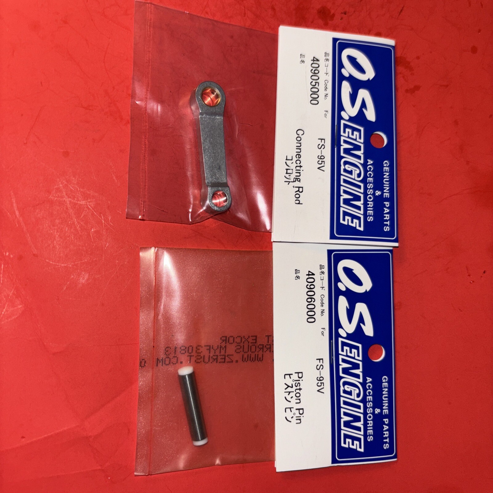 OS FS 95V CONNECTING ROD &PIN NIP | eBay