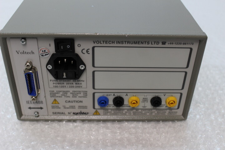 5122 Voltech PM100 Single Phase Power Analyzer | eBay