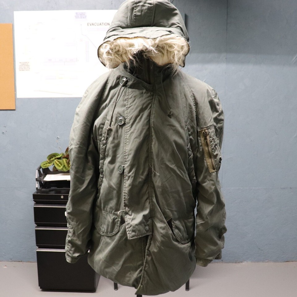 Vintage 1990sMilitary N-3B Parkas, Vintage 1990s (Antarctic Issued USAP ...