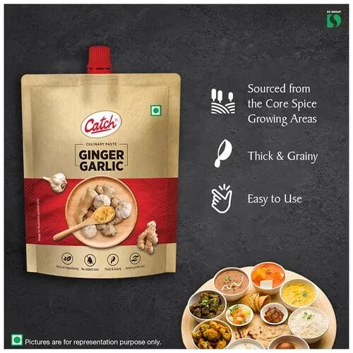 Catch Ginger Garlic Paste, 200 g Pouch | eBay