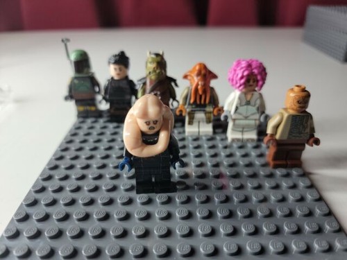 Lego New Star Wars 75326 Minifigures Boba Fett, Bib Fortuna, Quarren ...