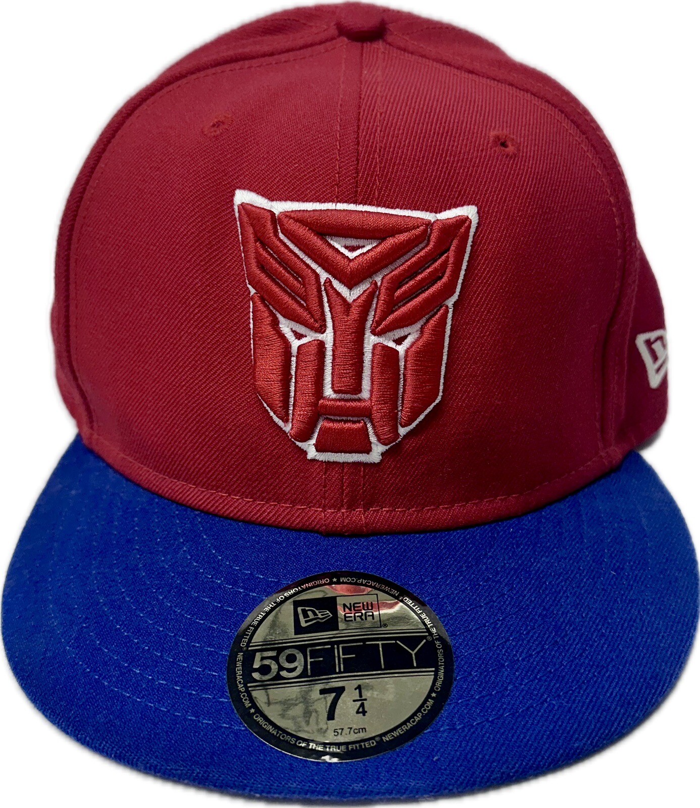 New Era 59fifty 7 1/4 transformers autobot hat red wi… - Gem