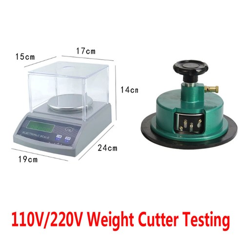 100 Sqcm Round Cloth Sample Cutter Textile Fabric GSM Weight Cutter ...