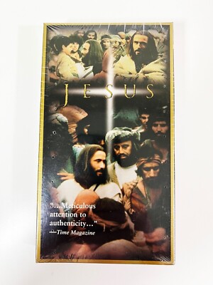 Vintage Jesus 1979 Movie VHS VCR Cassette Tape Christian Brian Deacon ...