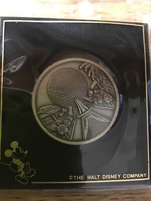 Walt Disney World Commemorative Coin Rare EPCOT Center Vintage (T-2 ...