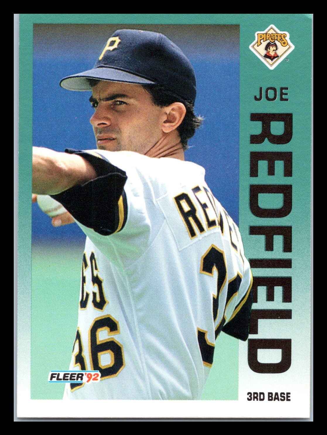1992 Fleer #563 Joe Redfield | eBay