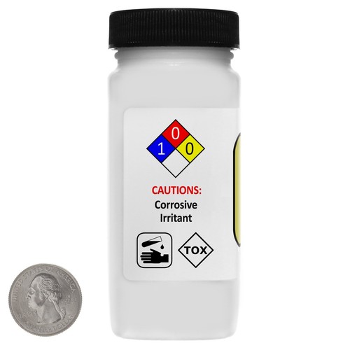 Sulfamic Acid [H3NSO3] 99% ACS Grade Powder 4 Oz in a Space-Saver ...