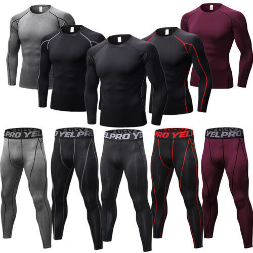 Exercise Compression & Base Layers for Men with Compression for sale | eBay