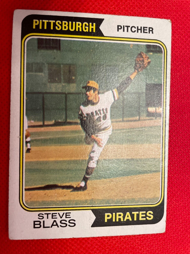 1974 TOPPS # 595 STEVE BLASS C | eBay