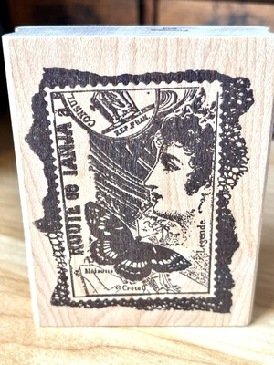 Acey Deucy 823 Provence Altered Art Wood Mounted Rubber Stamp | eBay