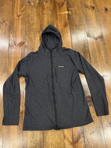 NW Alpine Hoodie Jacket Women’s Size Large Gray Full Zip Nylon Spectra ...