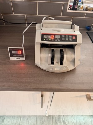 Banknote Money Currency Counter Automatic Pound Cash Machine | eBay UK