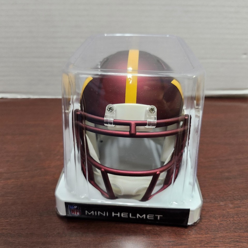 Washington Commanders Mini Helmet Autographed NFL Football Riddell ...