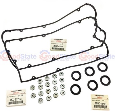 Genuine Mitsubishi Legnum Galant 6A13 2.5L V6 Turbo Rocker Cover Gasket ...