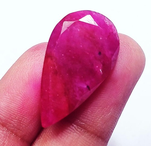 Loose Gemstone 22.90 Ct Certified Natural Red Beryl (Bixbite) With Free ...
