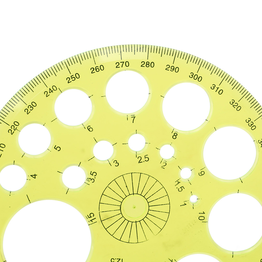 360 Protractor Template