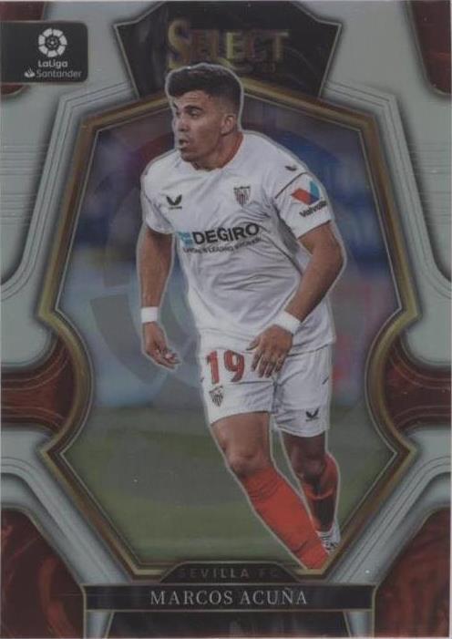 2022-23 Panini Select La Liga - Mezzanine Marcos Acuna #184 Silver ...