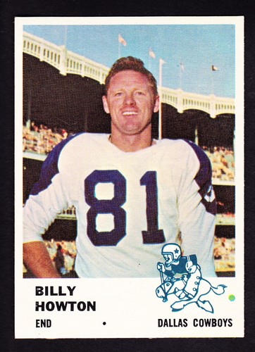 1961 FLEER #45 BILLY HOWTON COWBOYS | eBay