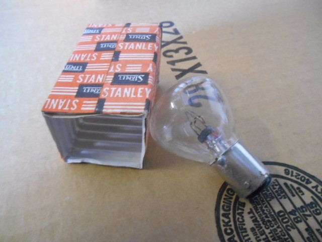 NOS Stanley 6V Headlight Light Bulb A5216 5216 6V32/32 25W/25W BA15D ...