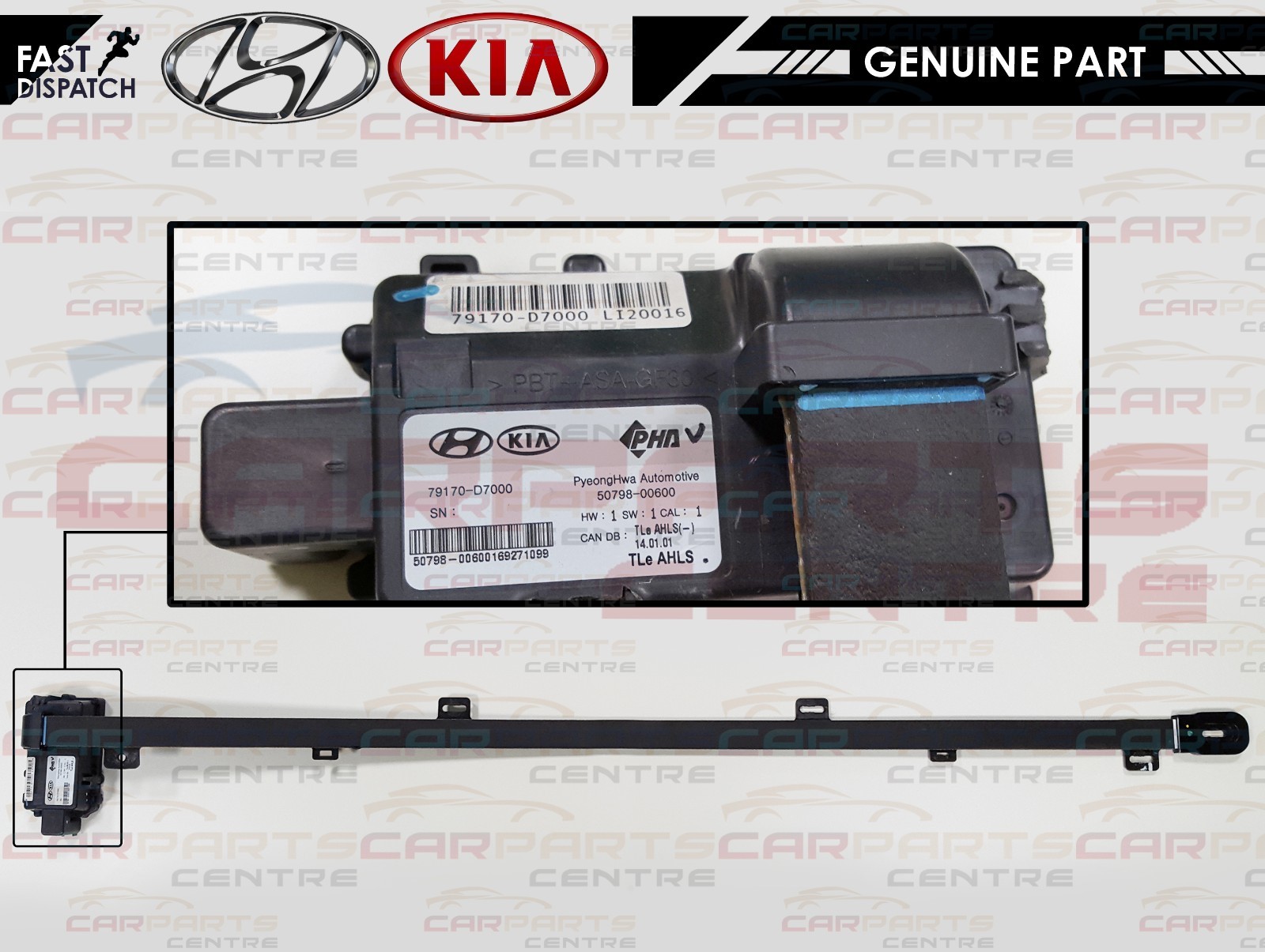 FOR HYUNDAI TUCSON KIA BONNET HOOD GENUINE SENSOR ASSEMBLY ASSY 79170 ...