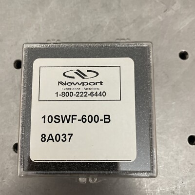 Newport 10SWF-600-B Shortpass Edge Filter 25.4 mm, 600 nm Cut-off, 415 ...