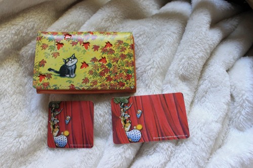 Rare Jimmy Liao Sweet Kitty Fold Wallet 3"x4.5" Querido Gatito w ...