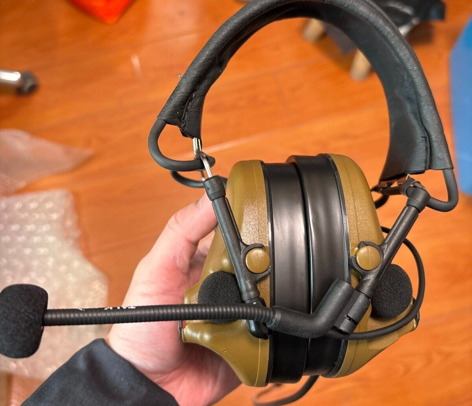 3M Peltor ComTac 3 Hearing Defender Headset - Tan (With Gel Cups) | eBay