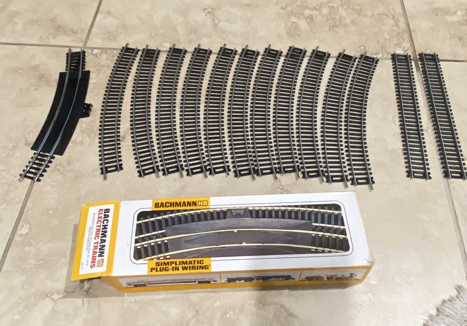 Vintage Bachmann HO Scale Electric Train Set - 4 trains, Power Pack ...