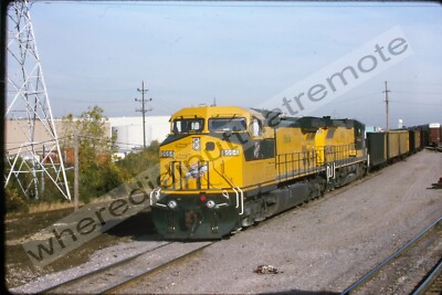 Original Slide Chicago & NorthWestern CNW 8664 GE C44-9W Proviso ILL 11 ...